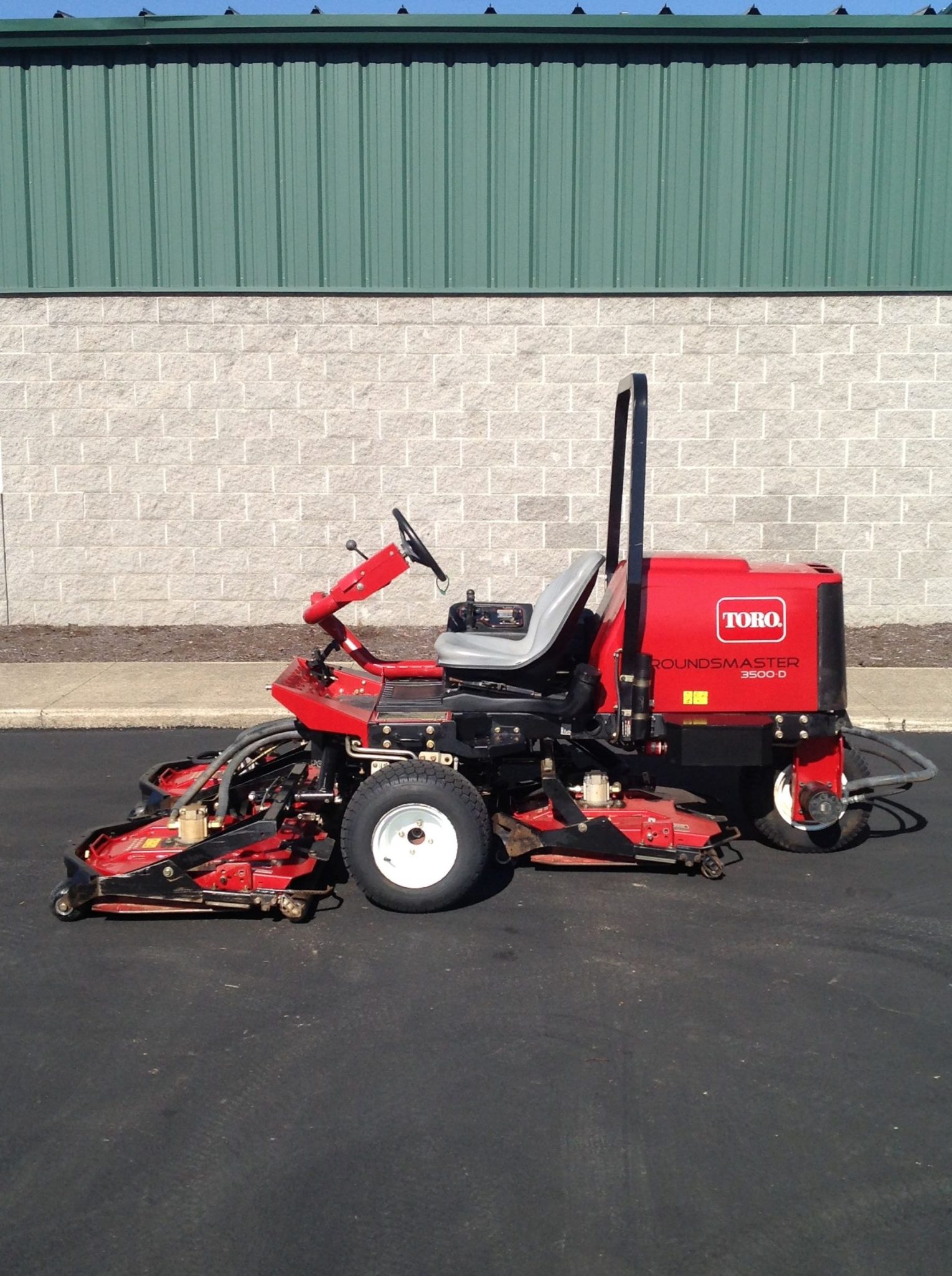 Toro Groundsmaster 3500-D Sidewinder Rotary Mower – Cutter Online