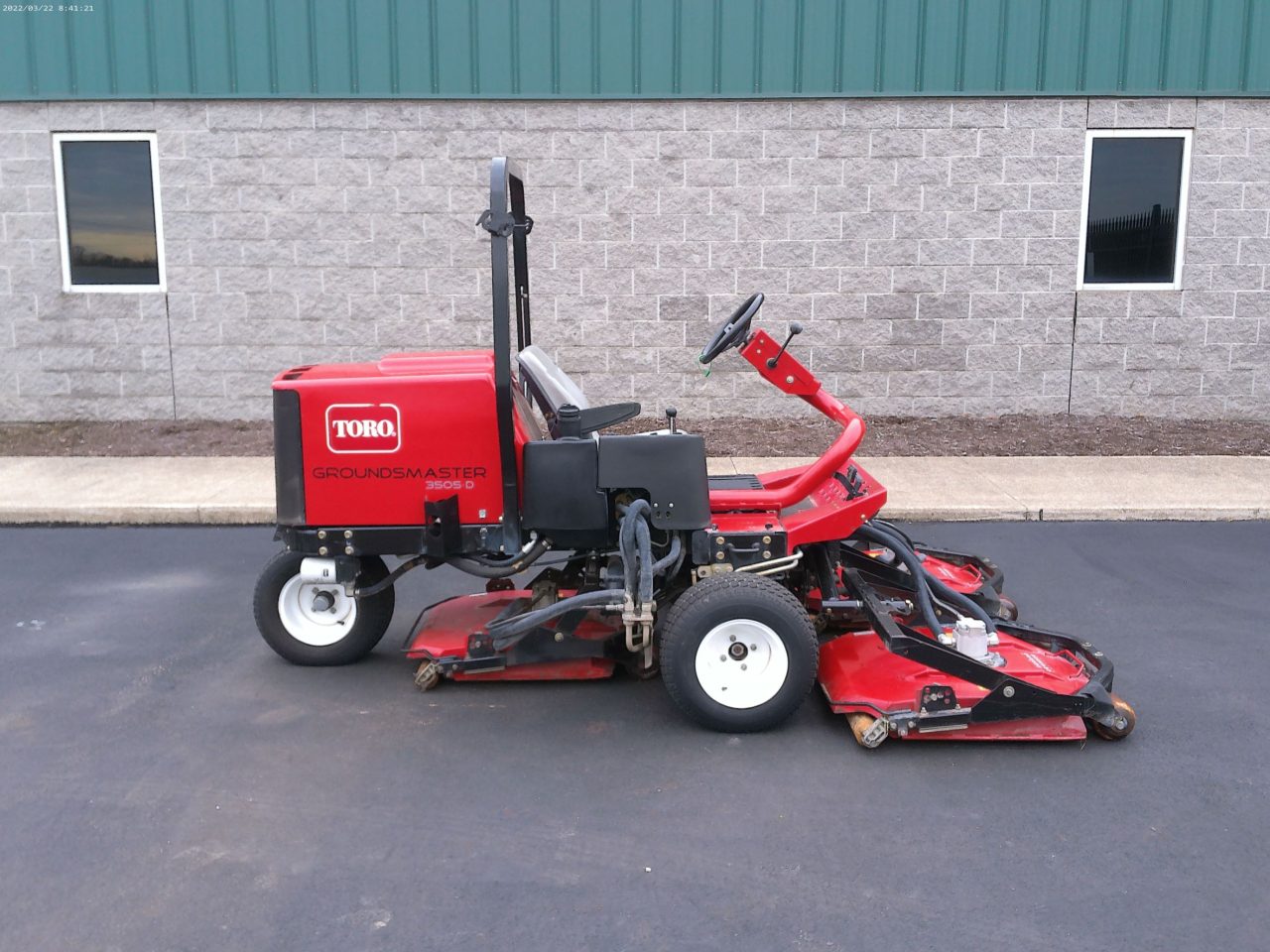 Toro Groundsmaster 3505-D Rotary Mower - Cutter Online