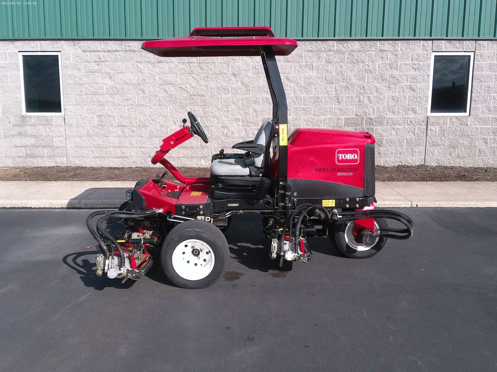 2018 Toro Reelmaster 3550-D Fairway Mower - Cutter Online